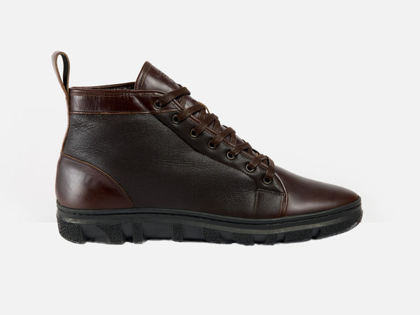 Rose Anvil x GORAL MUGGS 2.0 Vibram High Top Shearling Sneakers - Horw