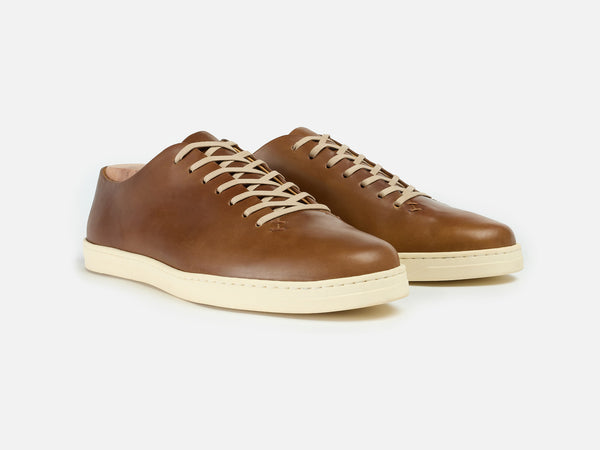 Hanley Sneaker - Horween Shell Cordovan Bourbon